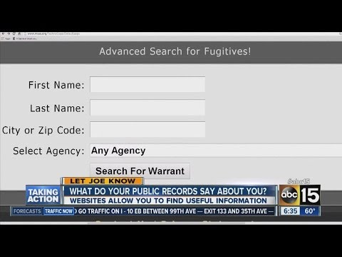 What do your public records say about you?