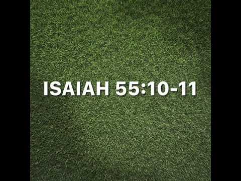proverbs 3:1-10, Isaiah 55:10-11