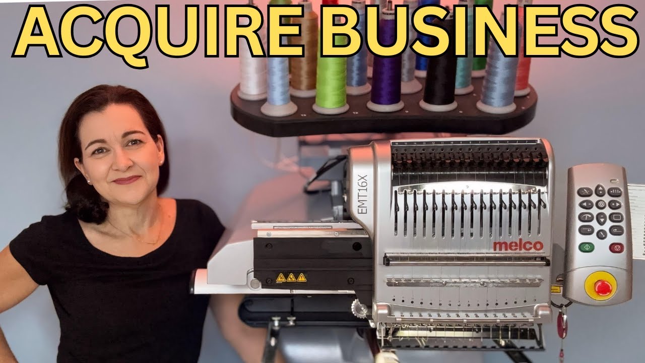 Acquiring Business with your Melco Embroidery Machine