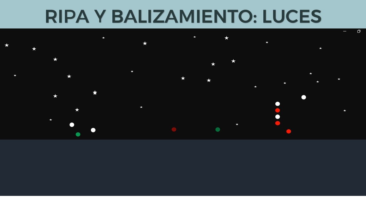 RIPA y Balizamiento: luces en navegación