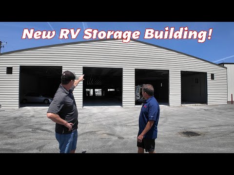 New RV Storage Building at Premier RV!