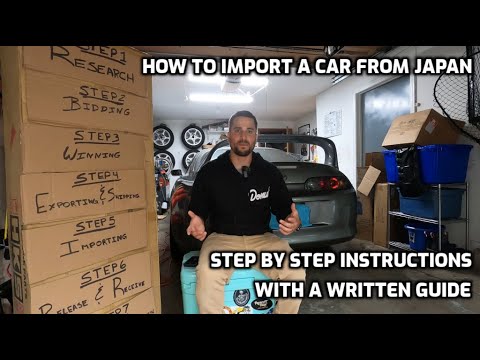How to Import a Car From Japan