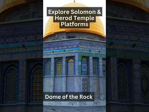 Explore Solomon & Herod Temple Platforms! - Full Video in Description