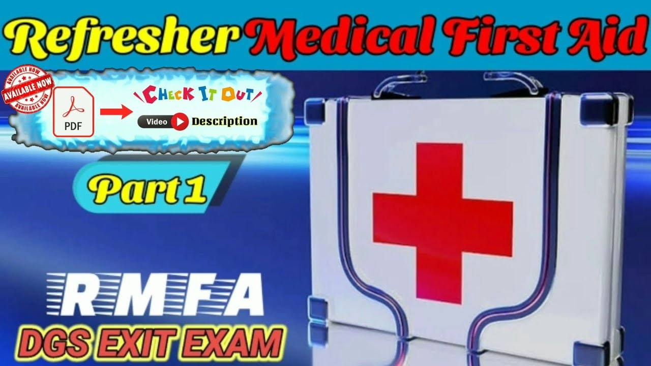 RMFA Exit Exam Questions Answers #1 ⛑️ | PDF on www.exitexamportal.com | Refresher Medical First Aid