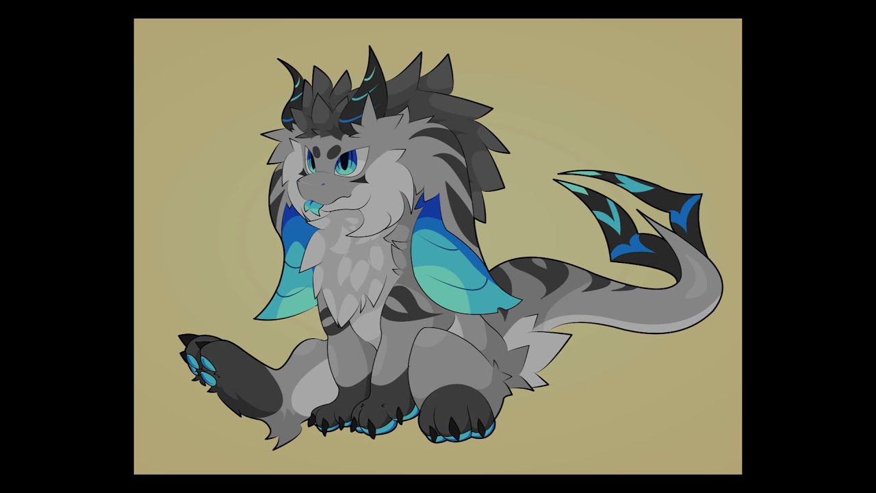 Chibi Dragon Hybrid Lineart