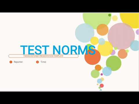 Test Norms
