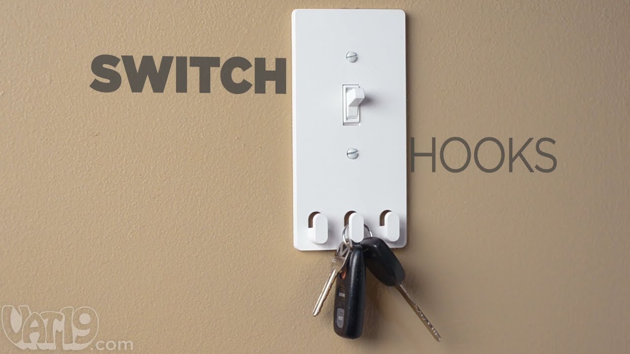 SwitchHooks Storage Switch Plate