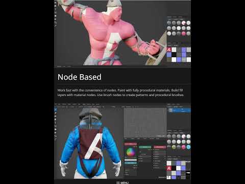 ARMOR PAINT alternate to SUBSTANCE PAINTER for LINUX user