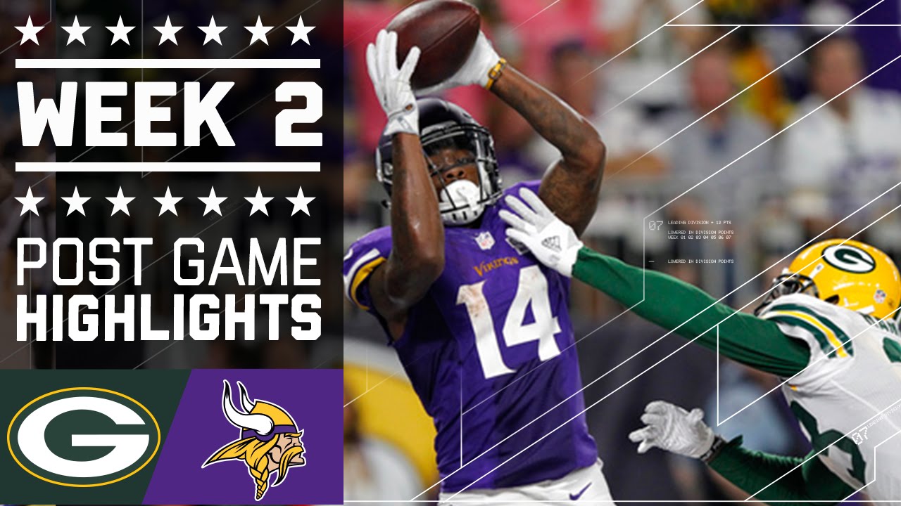 Packers vs. Vikings | NFL Week 2 Game Highlights