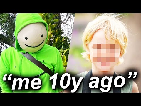 Dream Reacts To Himself As a Kid + Face reveal