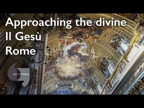 Il Gesù, including Triumph of the Name of Jesus ceiling fresco (video ...