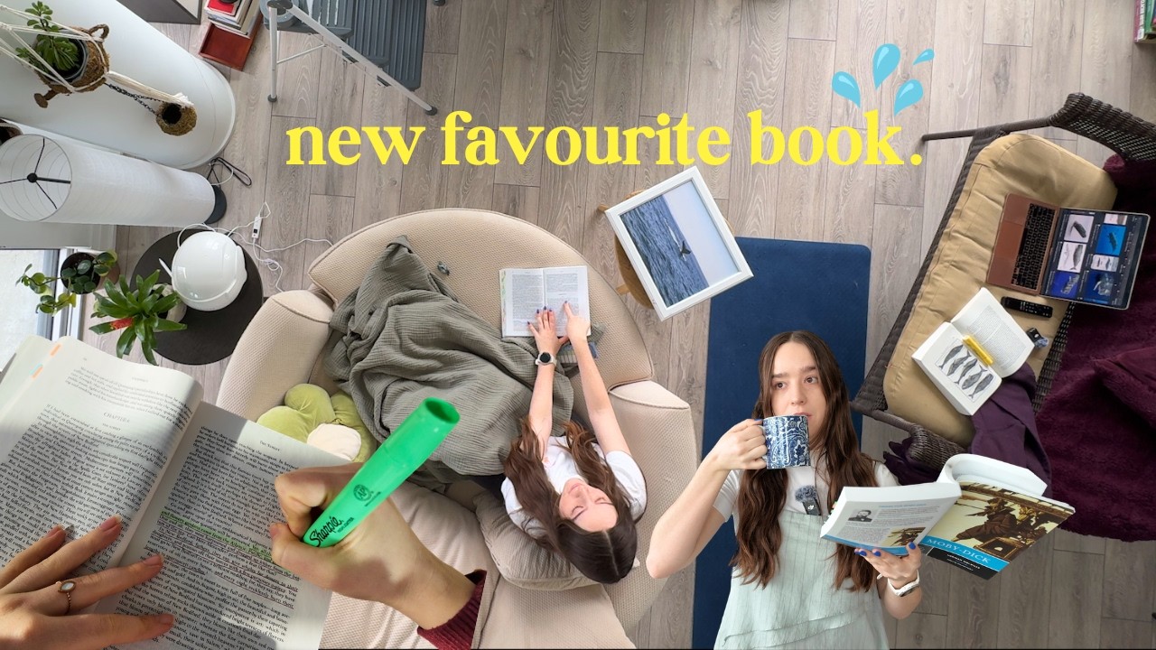 reading Moby Dick 🐋 the BIG BOOK DIARIES