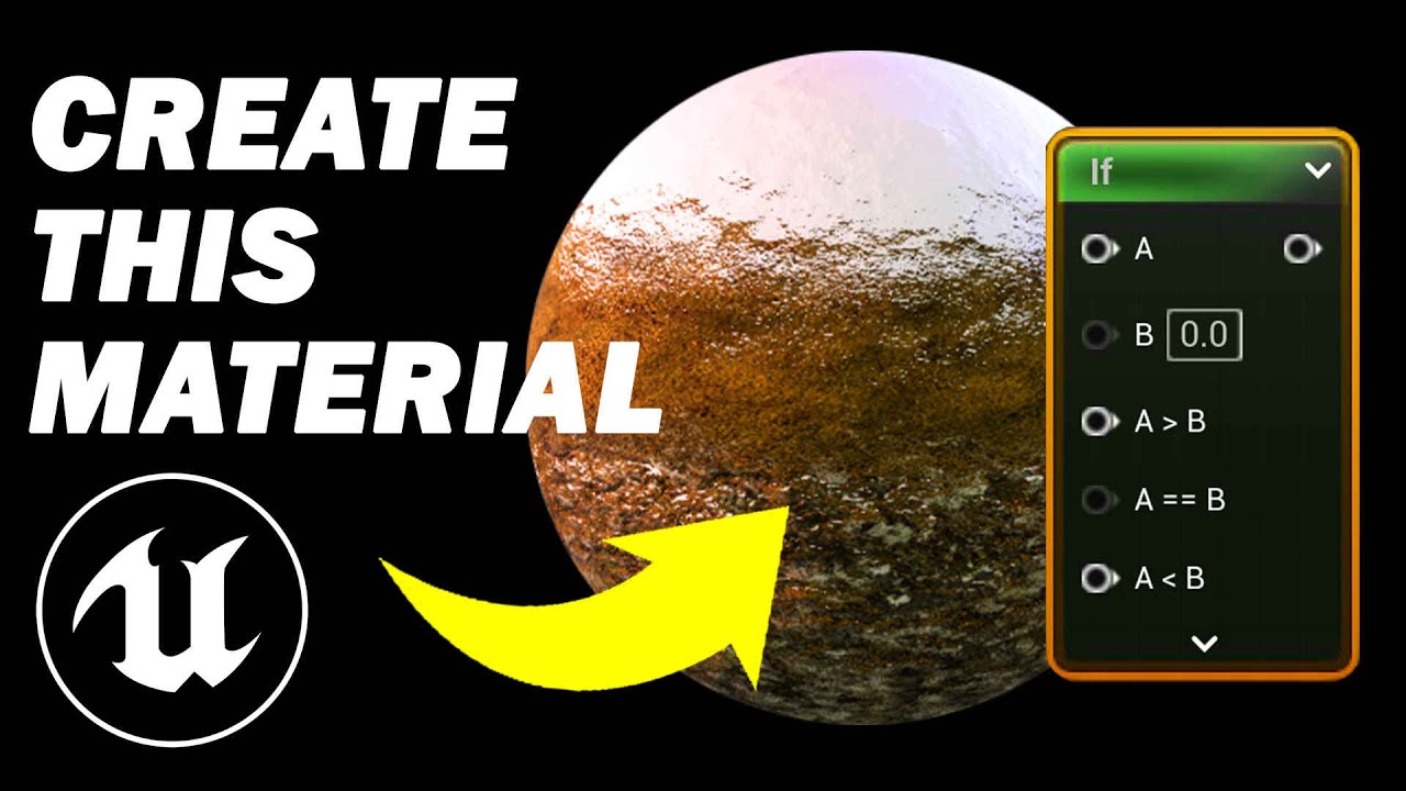 How to... If Node EXPLAINED! Unreal Engine Materials