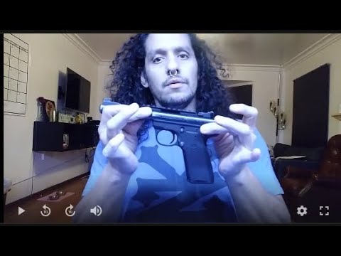 Ruger MK 3 Magazine release (Zero parts removed)