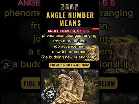 Are You Seeing 5555 Everywhere? What ANGEL NUMBER 5555 Means~ WATCH👼💲🙏