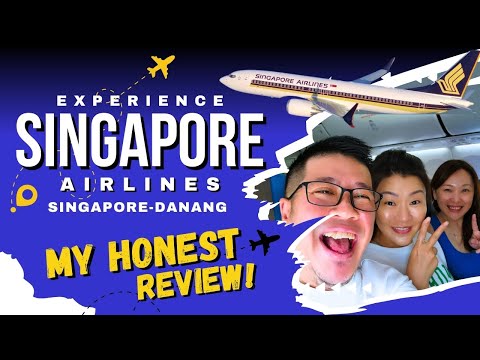 SINGAPORE Airlines✈️| My Honest Review | Experience in Economy | Singapore-Da Nang | Vietnam