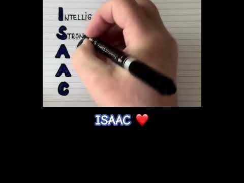 Meaning of the name ISAAC #meaning #name #isaac