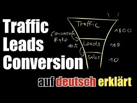 Leads? Conversion Rate? Traffic? Was ist das? - Internet Marketing auf deutsch erklärt