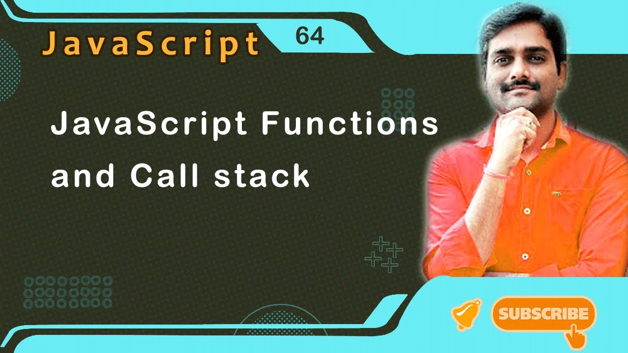 JavaScript Functions and the Call Stack - JavaScript Tutorial 64 🚀