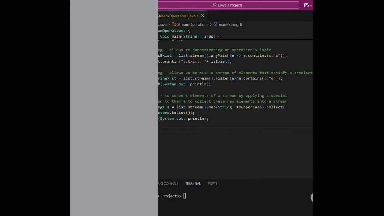 Java Stream Operations Explained | Map, Filter, Reduce & More | Java 8 Stream API #java #codewithme