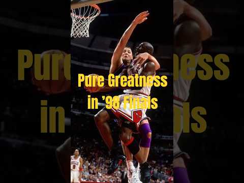 Under Heavy Pressure: Michael Jordan’s Reverse Layup Over Greg Ostertag 1998 NBA Finals Masterclass🐐