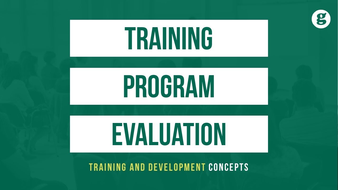 Training Program Evaluation