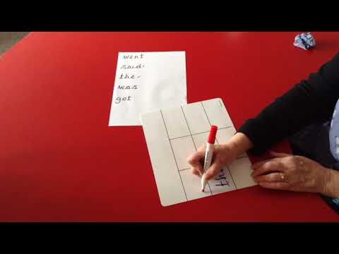 Spelling Techniques - Tic Tack Toe