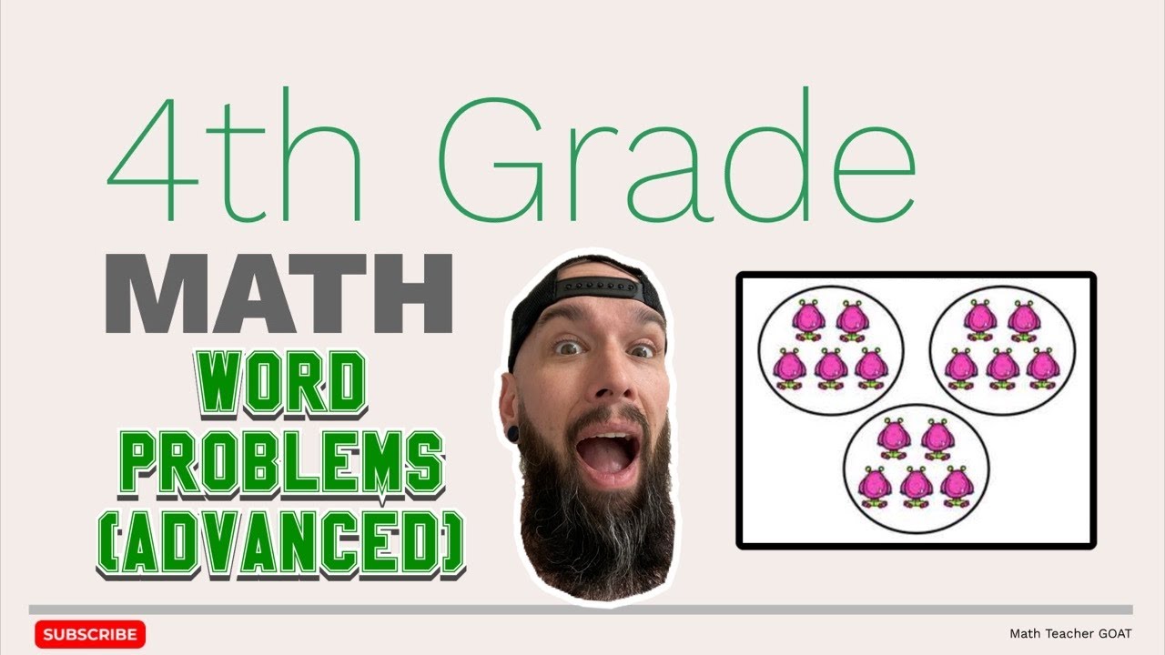 4th Grade Math - Advanced Word Problems