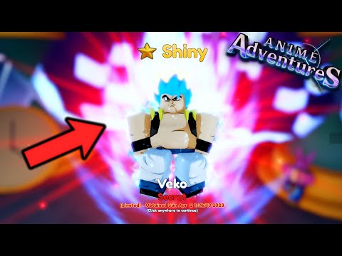 How To Get New SHINY Veko Secret Limited Unit In Anime Adventures Update 12! Roblox
