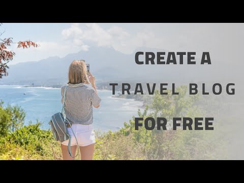 How To Create a Travel Blog Website For Free... Using The Free Version of Elementor