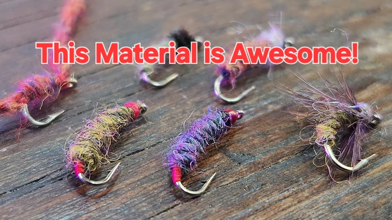 This fly tying material is pretty amazing!