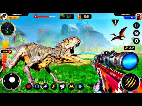 Wild Dinosaur Hunter 3D Game | Best Dinosaur Game – Android Gameplay