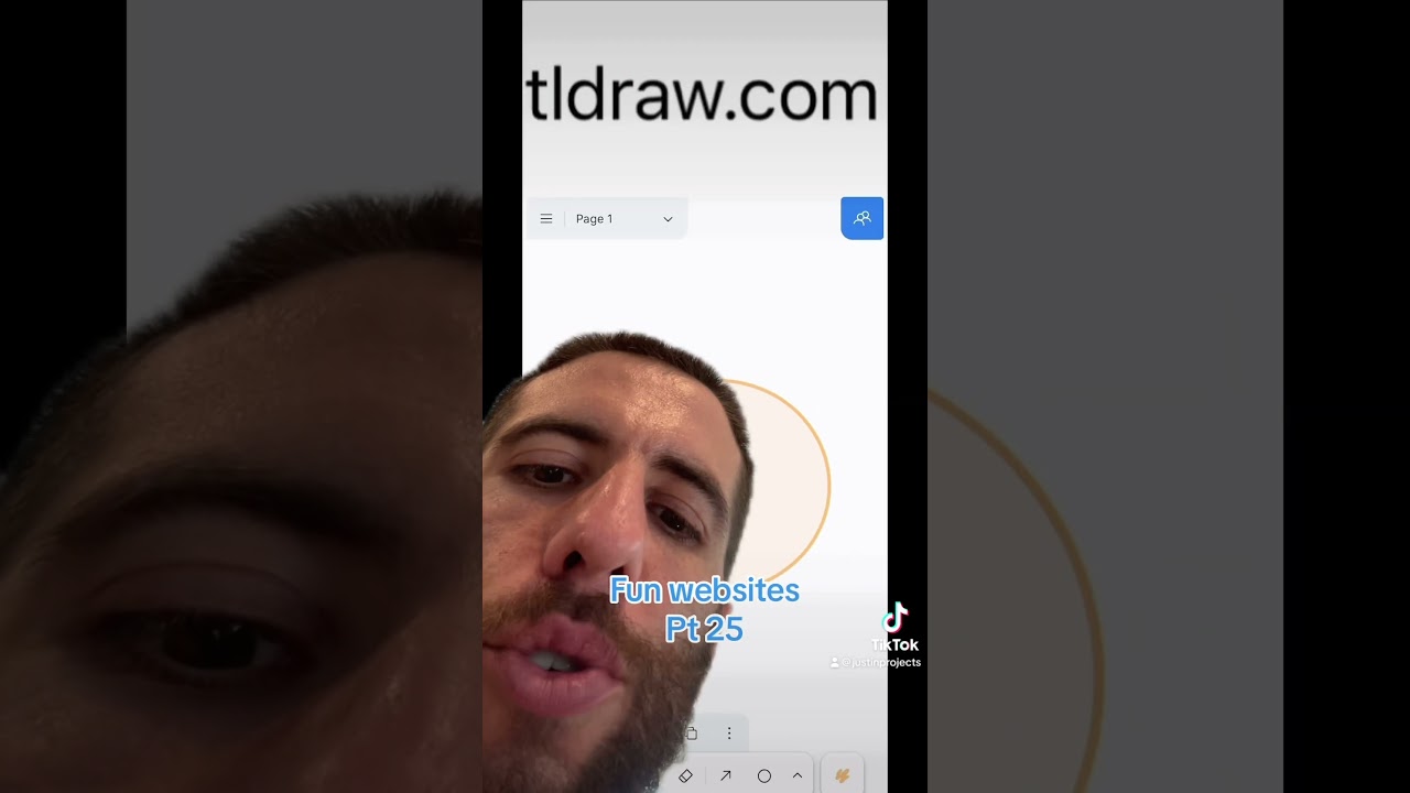 Fun websites (part 25) #24HourHomepage #fun #funwebsites #draw #html5 #webdrawing #prototype #tldraw