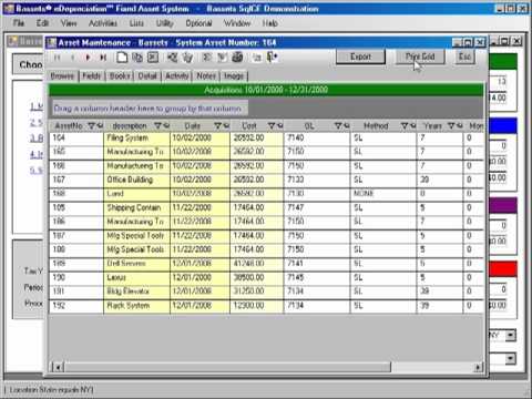 Bassets eDepreciation Overview