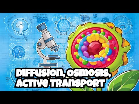 Diffusion, Osmosis, Active Transport: Biology’s Key Concepts Unlocked!