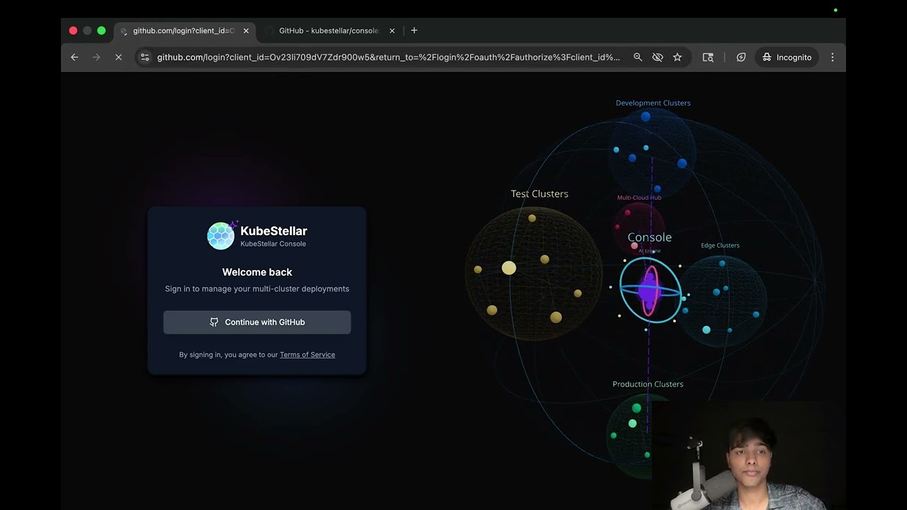Add GitHub OAuth to Console - 1 click