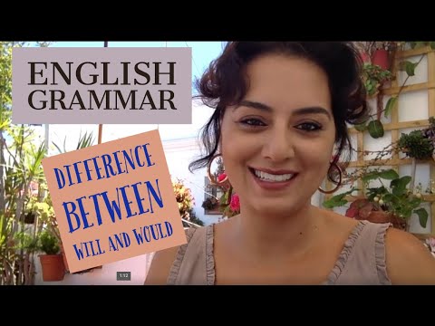 Difference between 'will' and 'would' English Grammar