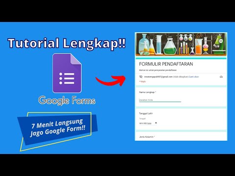 Cara Membuat Kuesioner, Formulir, Survei Penelitian di Google Form Lewat Laptop atau Komputer