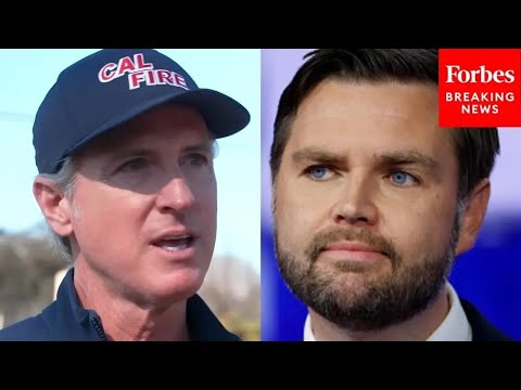 JD Vance Asked: 'Would You Say That Gavin Newsom Is Endangering Law Enforcement' In Los Angeles?