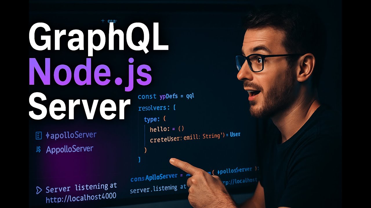 GraphQL Tutorial in Node.js + React | Apollo Server + Client Full Practical Guide (Step-by-Step)
