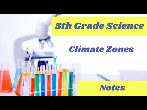 Climate Zones // 5th grade science online lesson