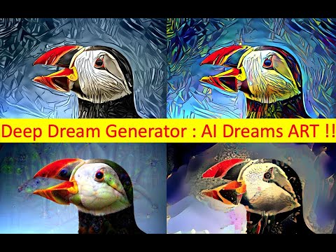 AI Art: Deep Dream Generator - Dreams of an Artificial Intelligence #DeepDreamGenerator #AI #Art