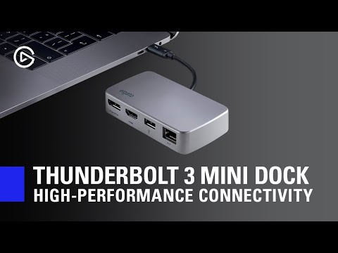 Thiết bị Streamer Docking Station Thunderbolt 3 Mini Dock