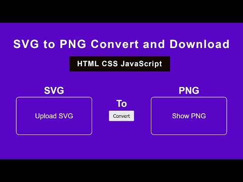 SVG to PNG Convert using JavaScript | Convert SVG to PNG using JavaScript