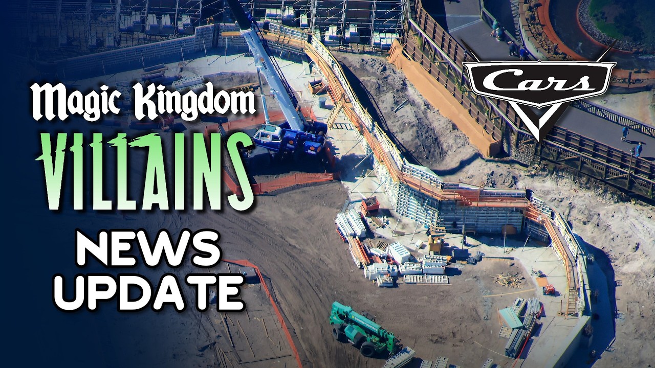 Villains Land & Cars Rides at Magic Kingdom - Vertical Construction Starts and Permit News