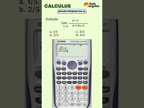Evaluate Limits | Calculus using calculator techniques