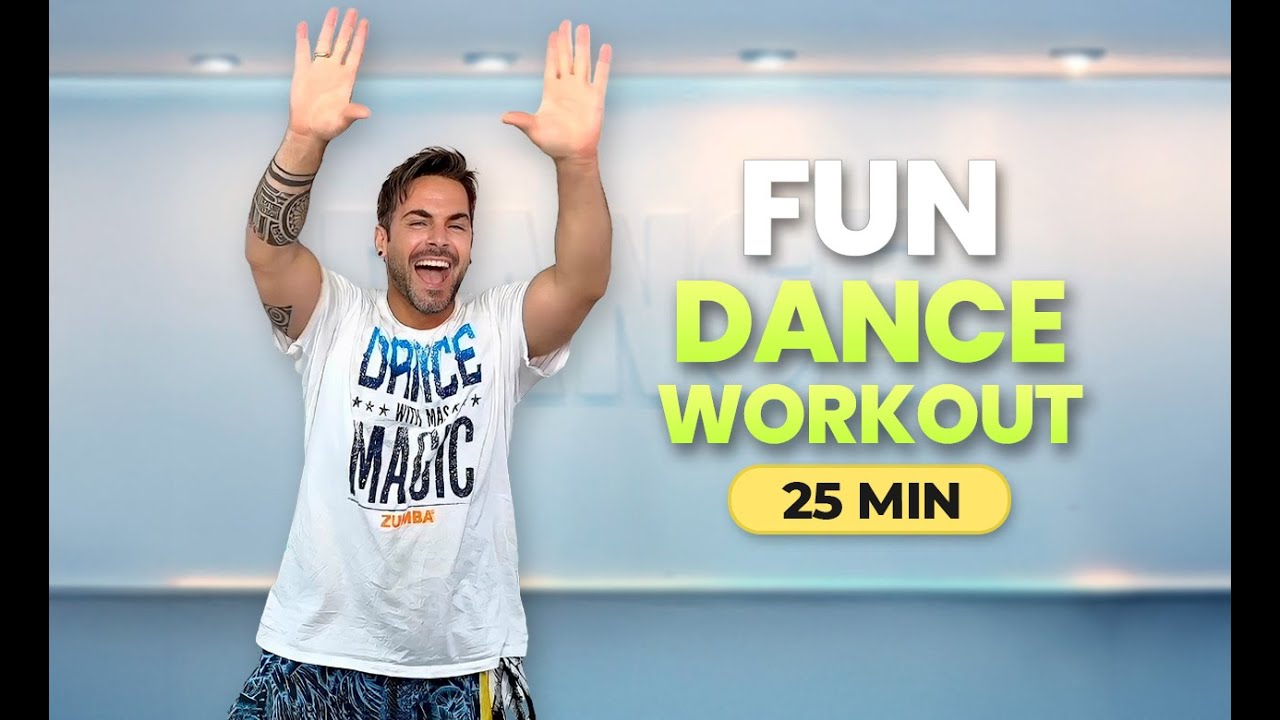 Dance Workout - Fun Zumba - Style Home Workout (25 min)