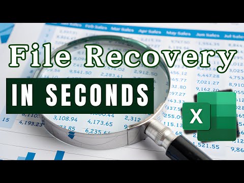 How to Recover Excel File not Saved