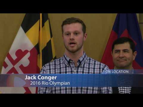 Hundreds Turn Out to Celebrate Local Olympians in Silver Spring