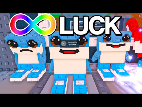 GETTING INFINITE LUCK IN STEAL A BRAINROT